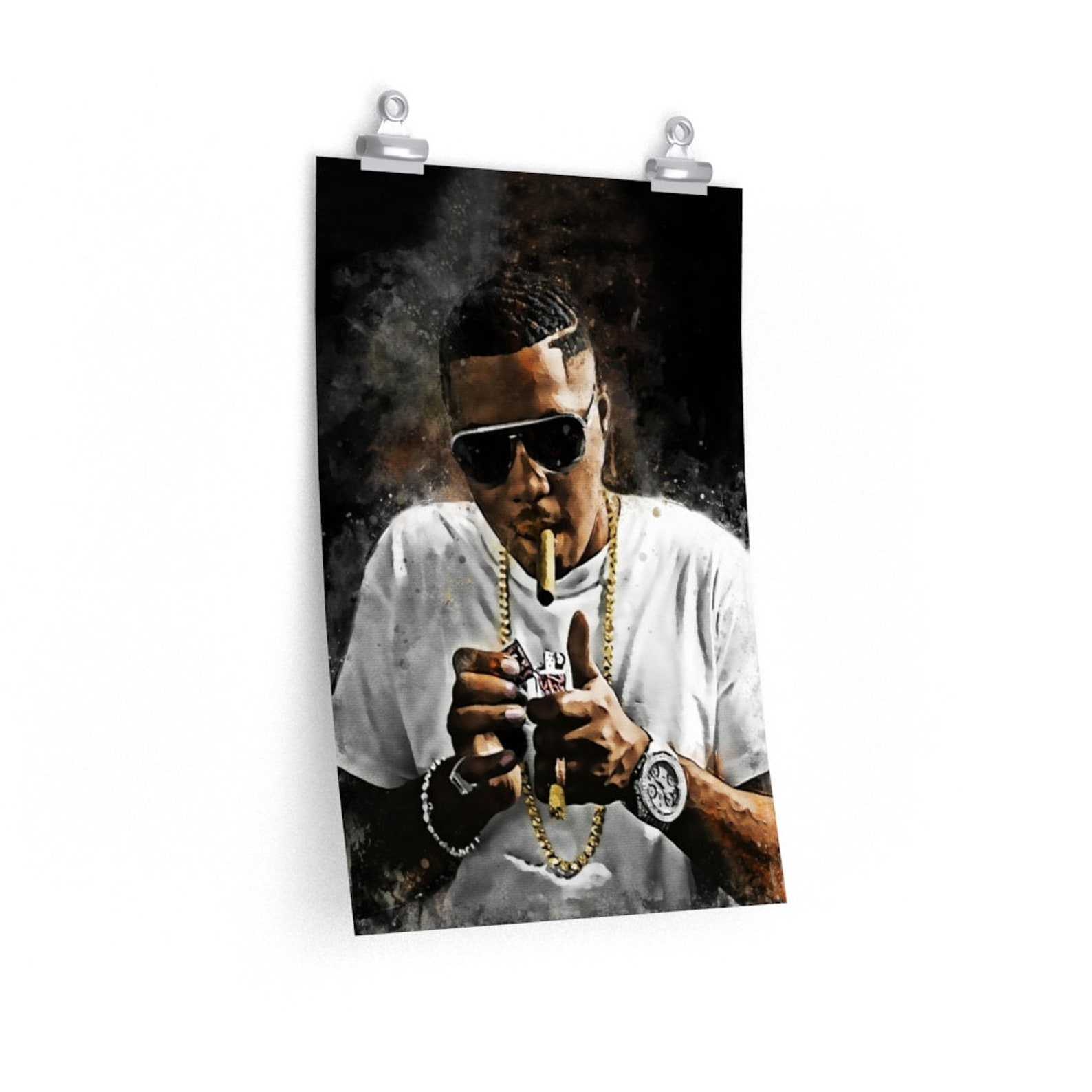 Nas Posters Nas rapper Nas gift Nas art print Nas print | Etsy