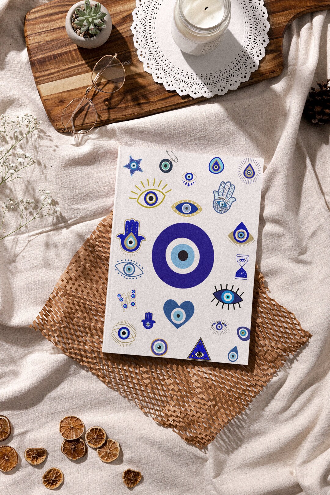 Book of Divine Protection Evil Eye Manifestation Journal - Etsy