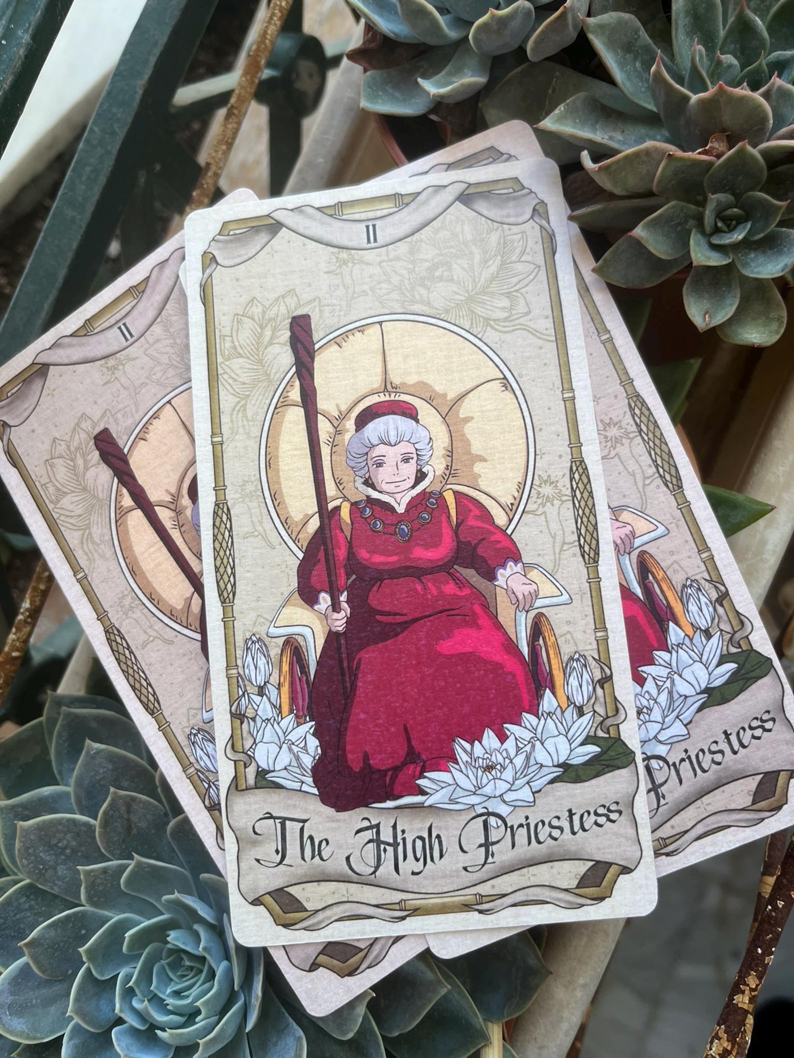 Madame Suliman the High Priestess Art Print Tarot Card Witchy ...