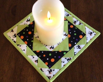 Halloween Mug Rug | Etsy