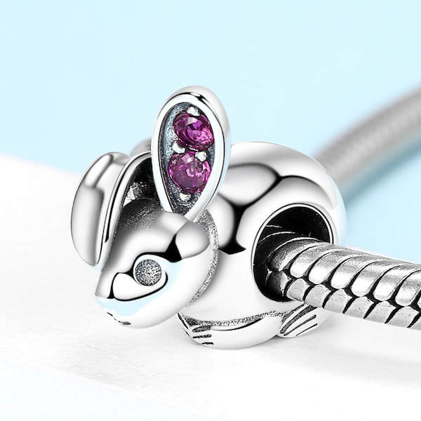 Pandora Pink Rabbit - Etsy