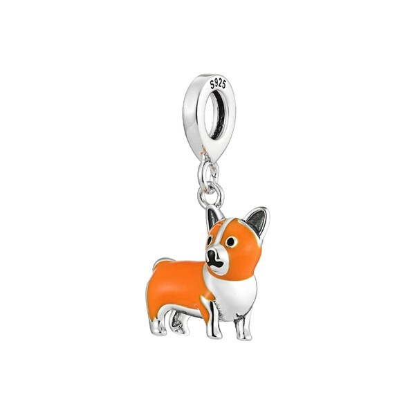 Corgi Charm - Etsy