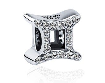Pandora Gemini Charm - Etsy