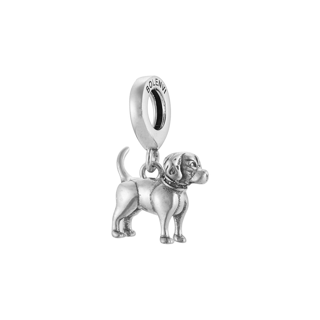 Beagle Dog Breeds 925 Sterling Silver Charm Pendant Bead Gift Fits ...