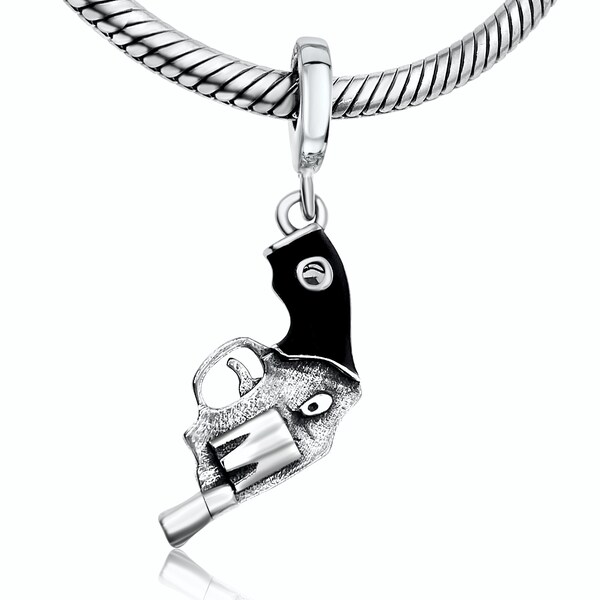 Revolver Charm - Etsy