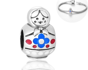 Russian Doll Charm - Etsy