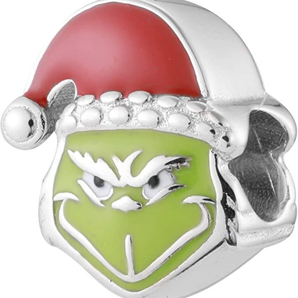 The Grinch Pandora Fit Charm - Etsy