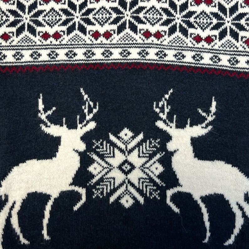 Personalized Wool Christmas Sweater for Women, Wool Knitted Ugly ...