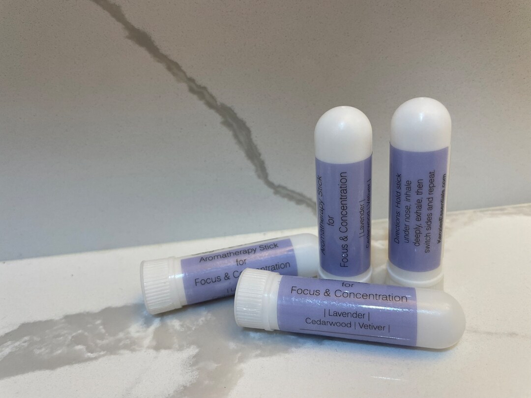 Focus & Concentration Aromatherapy Stick - Etsy