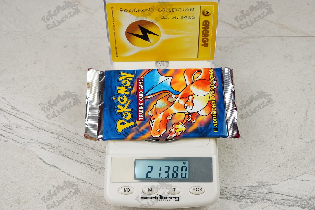 Obra de arte de Charizard Pokemon Base Set Booster Pack Tcg 4ta ...