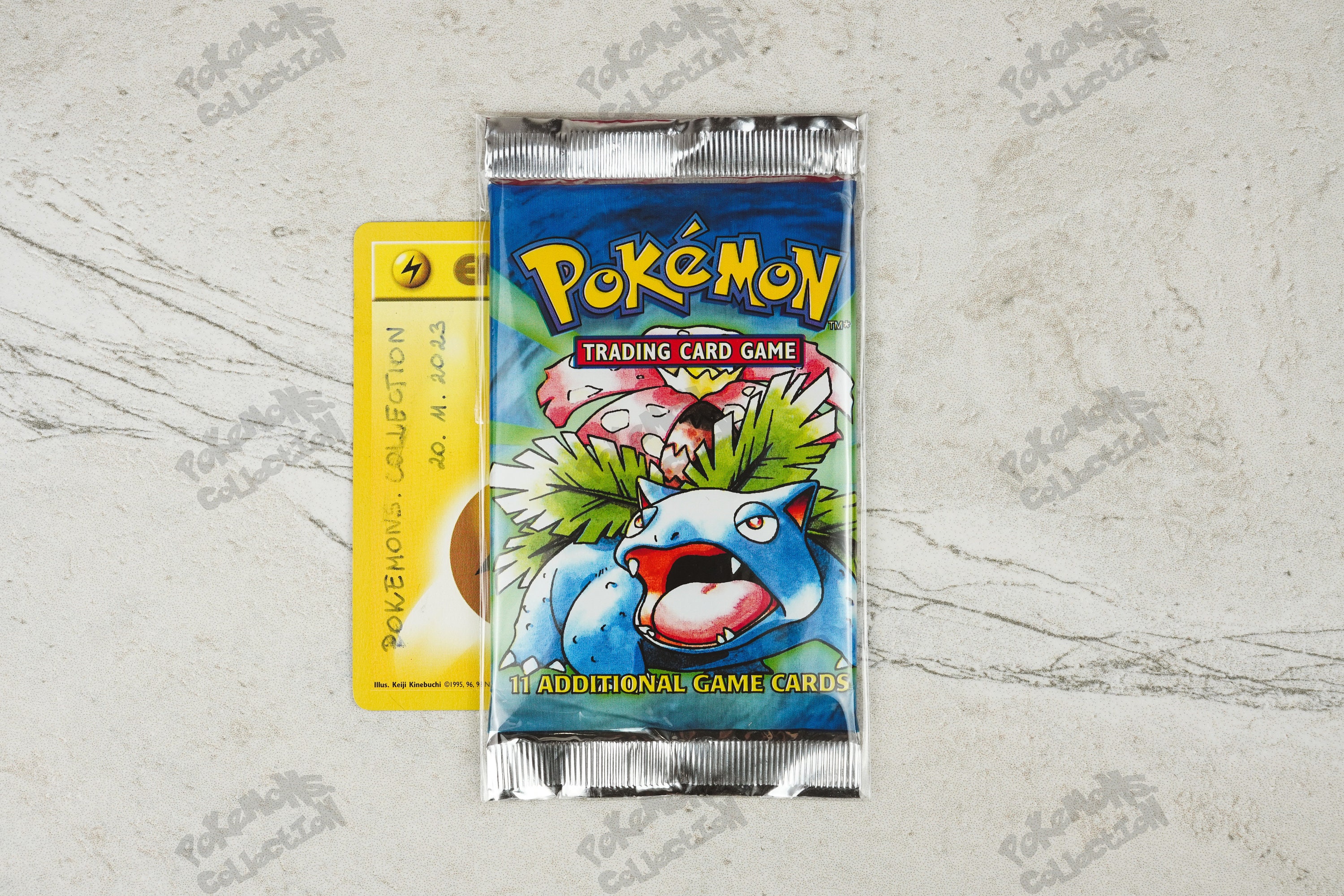 Venusaur Artwork Pokemon Base Set Booster Pack Tcg 4th Print - Etsy
