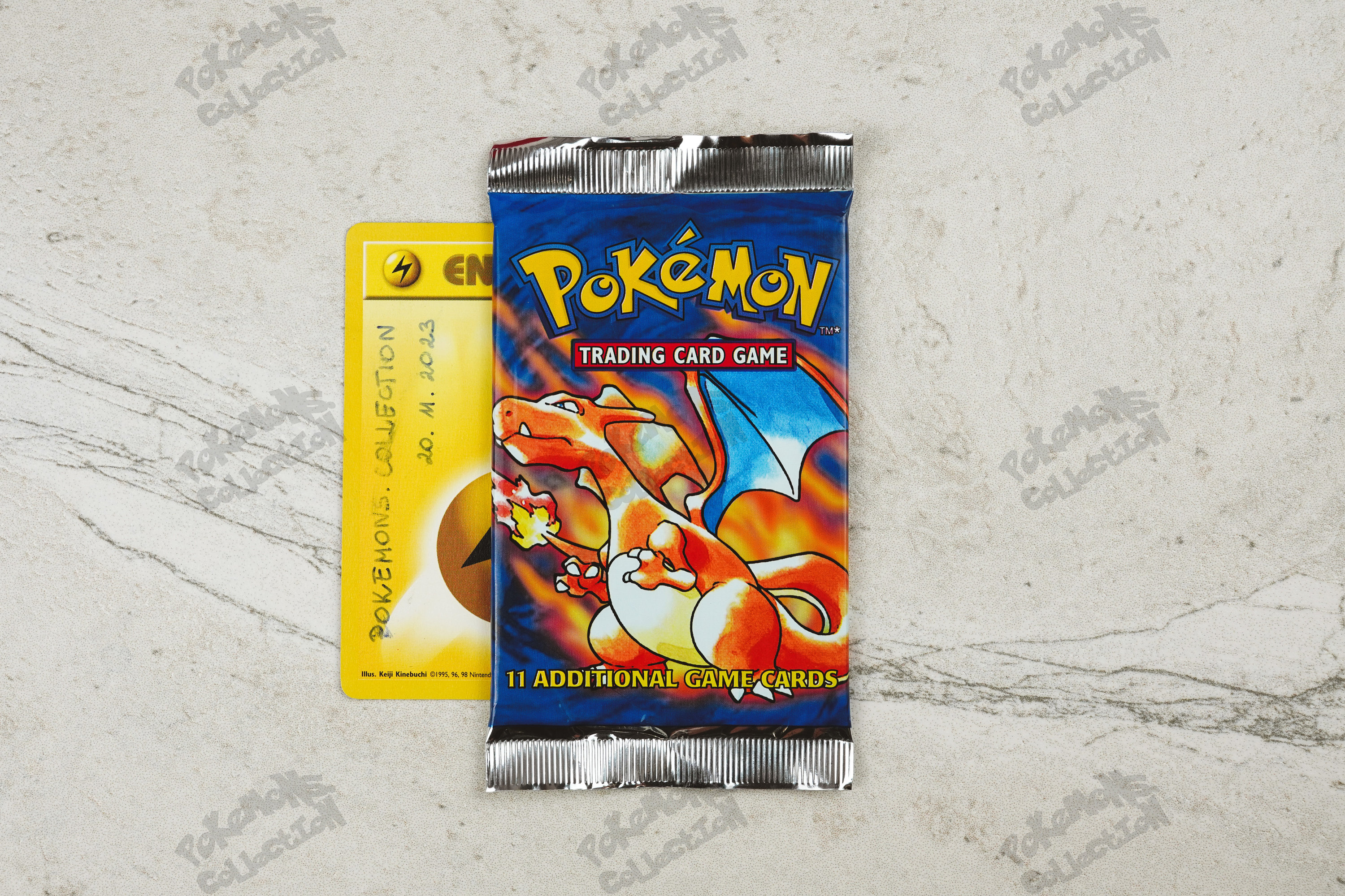Charizard Artwork Pokemon Base Set Booster Pack Tcg 4th Print - Etsy