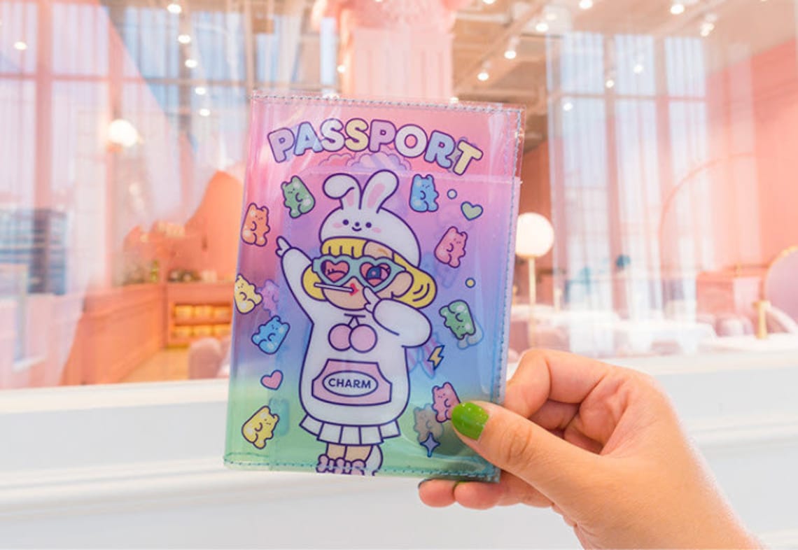 Cute and Kawaii Passport Case Cute Travel Accessories Unique | Etsy