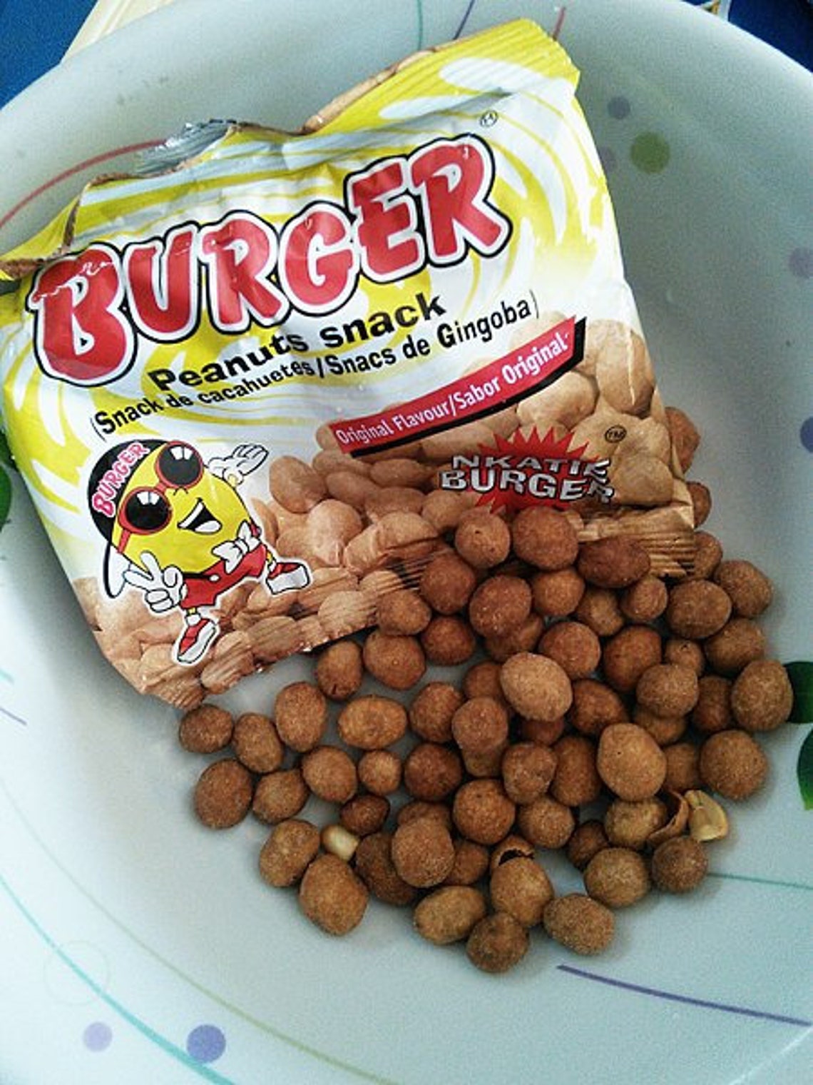 Nkatie Burger Coated Peanut Snacks Net Weight per Pack is - Etsy