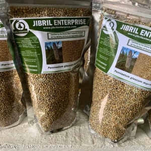 Nigerian Brown Millet Seeds, Nara Millet, Non Hybrid, 200g for 11 USD ...