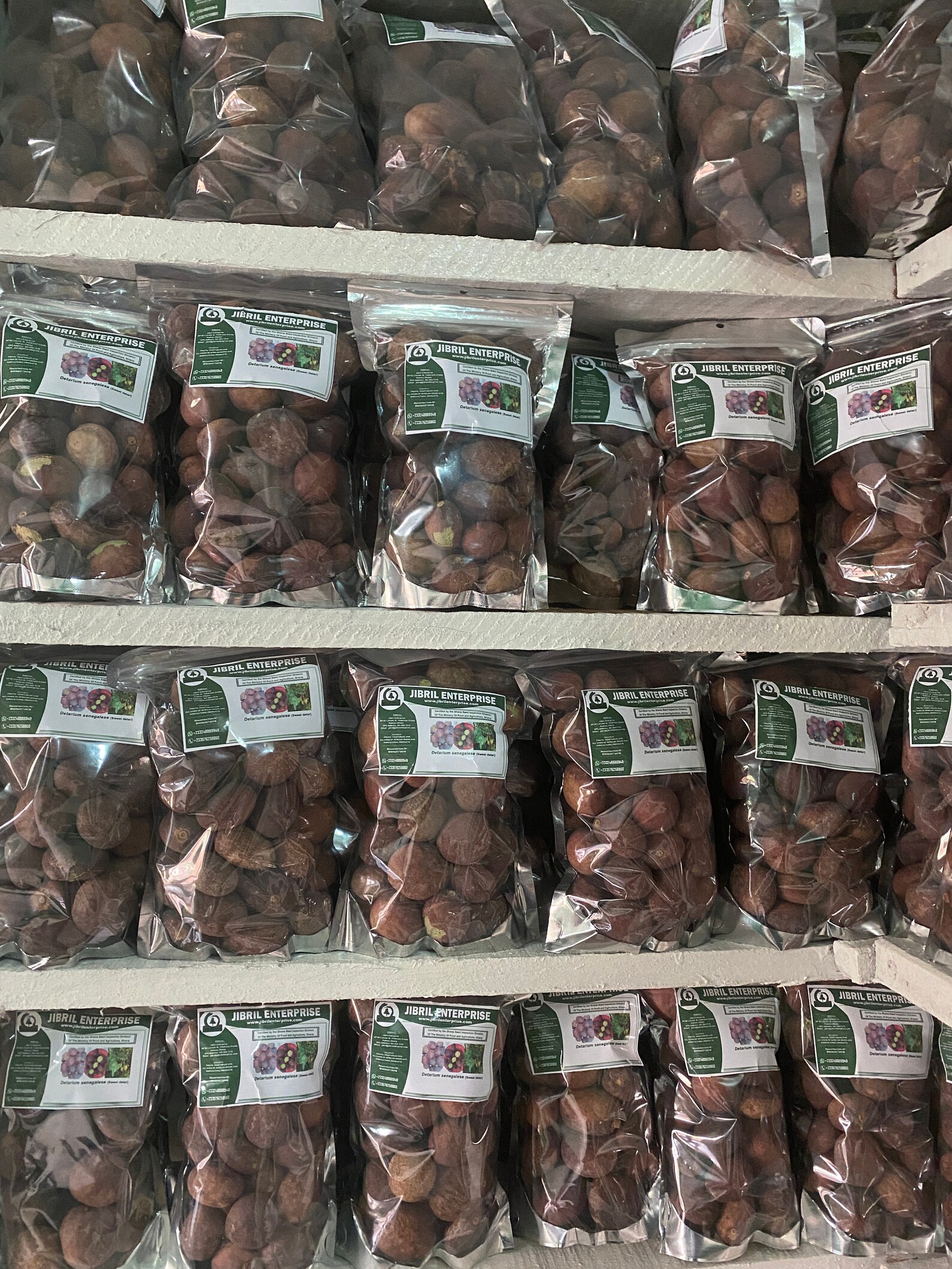 Fresh Dried Fruits of Detarium Senegalesesweet Detar 200g/5 - Etsy