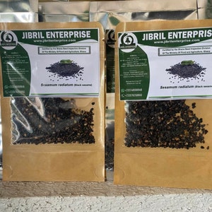 African Black Sesame Seeds, 500 Seeds/8 USD, Shipping Cost is 10 USD ...