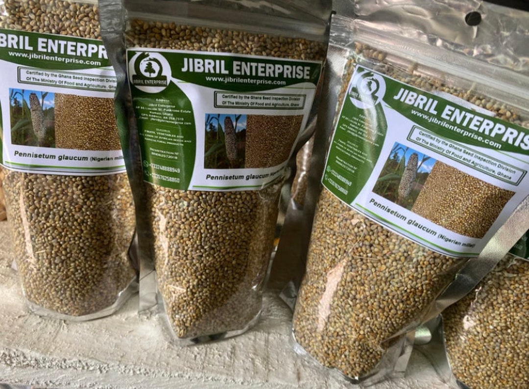 Nigerian Brown Millet Seeds, Nara Millet, Non Hybrid, 200g for 11 USD ...