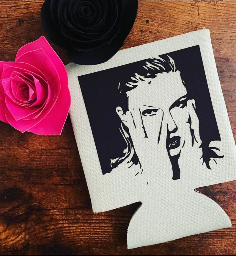 Taylor Swift Can Coolers Handmade Girl Squad Bridal Party | Etsy