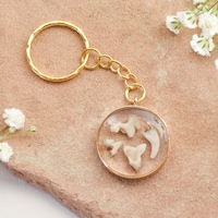 Your Pet Photo Round Keychain in Color • Picture Keychain • Actual Pet ...