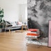 Watercolor Smoke Mural | Wall Mural | Wall Decor | Self-adhesive | Art ...