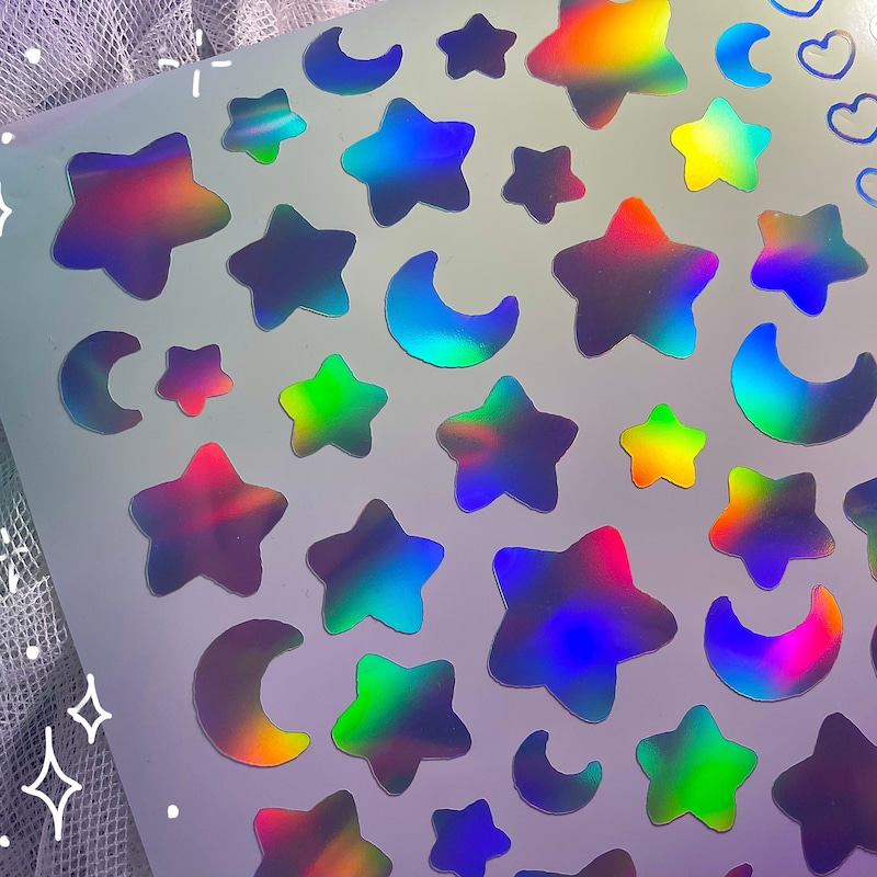Holographic Sticker - Etsy