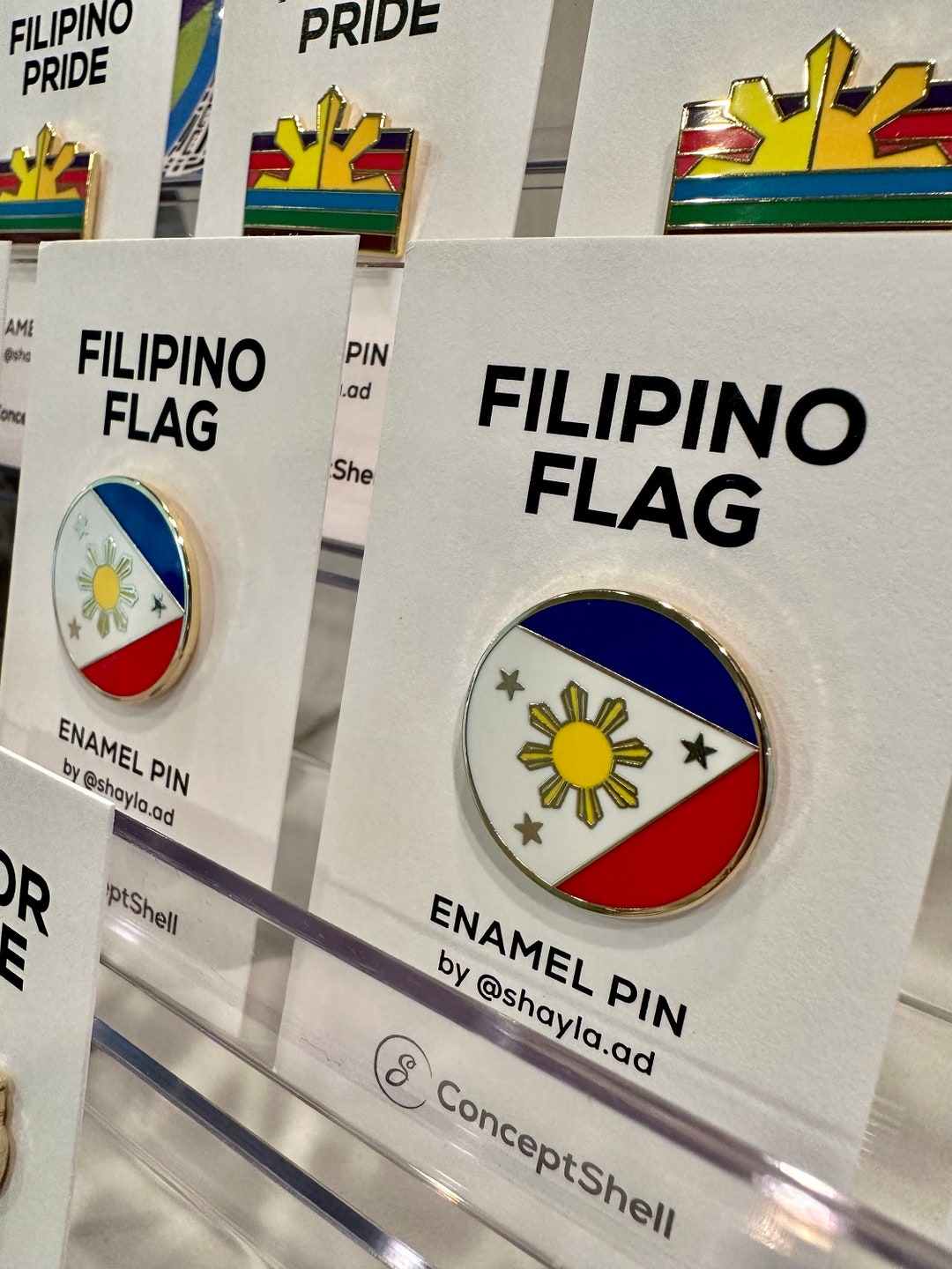 Filipino Pin - Etsy