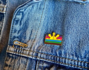 Philippines Rainbow Sun Enamel Pin Filipino Gay Pride - Etsy