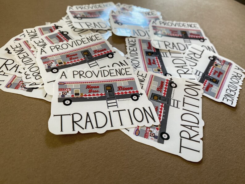 Retro Diner Sticker | Railroad Car Restaurant Sticker | Dining Car ...