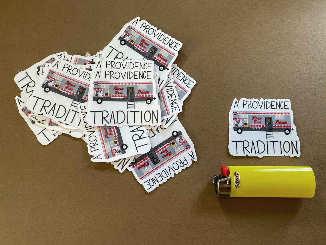 Retro Diner Sticker | Railroad Car Restaurant Sticker | Dining Car ...