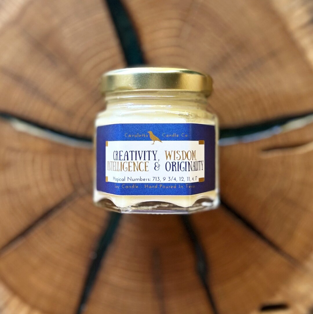 Mini Sorting Candle - Wizard Inspired Candle - Wizard House Candles - Sorting Candles - Gemstone ...