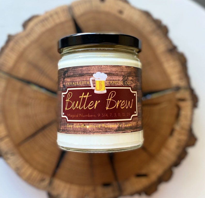 Butter Brew Candle Wizard Inspired Candle Bourbon - Etsy