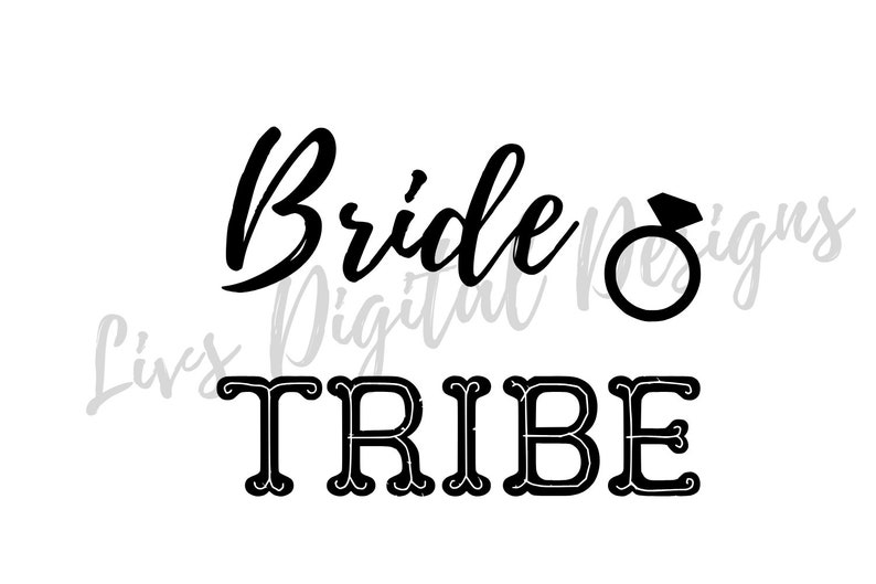 Bride Tribe SVG Bride Tribe Cups Bride SVG Bridal Party SVG Bridesmaid ...