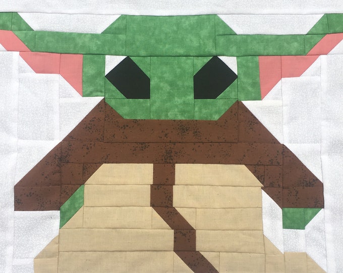 UPDATED Baby Alien PDF Quilt Block Pattern: Includes Instructions for 8 ...