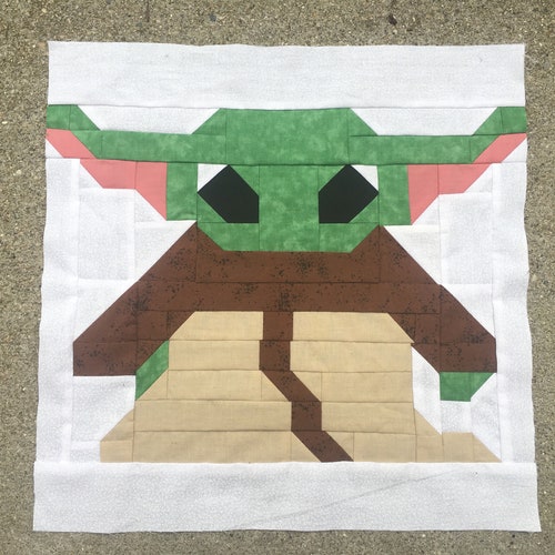 UPDATED Baby Alien PDF Quilt Block Pattern: Includes - Etsy