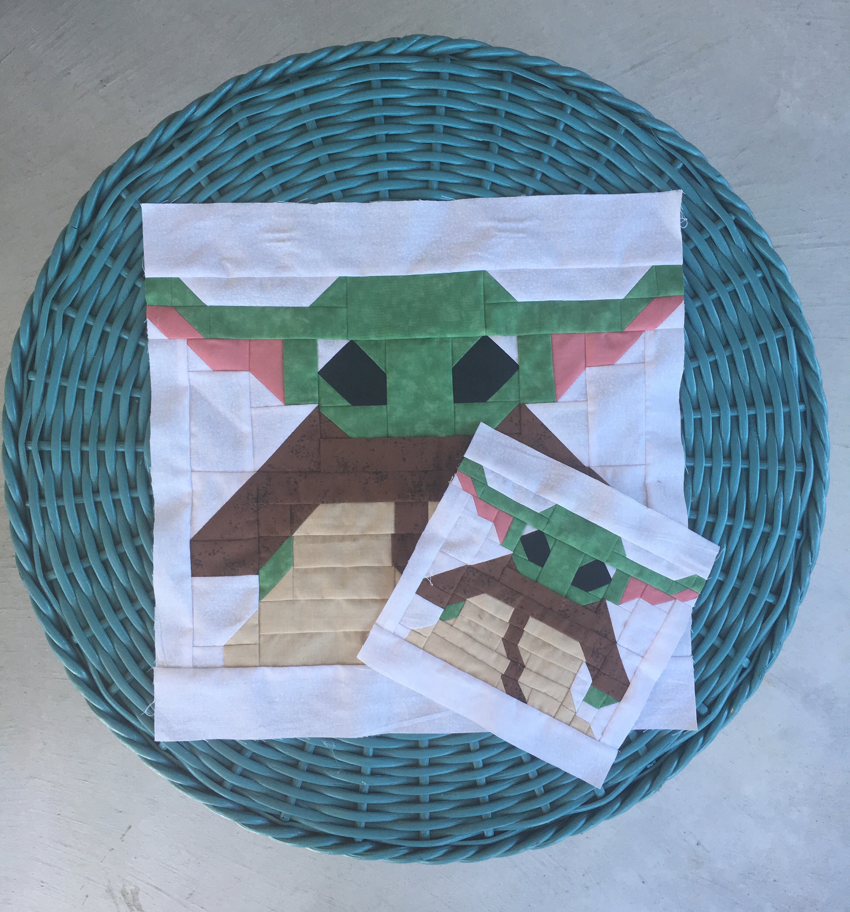UPDATED Baby Alien PDF Quilt Block Pattern: Includes - Etsy Canada