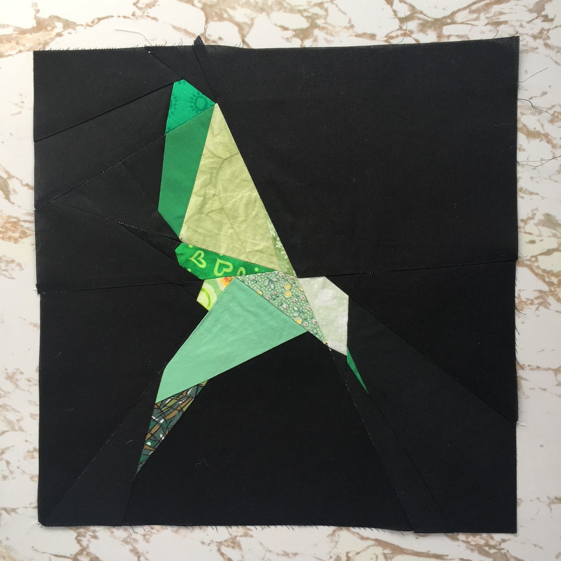 Hummingbird Foundation Paper Piecing FPP Pattern PDF | Etsy