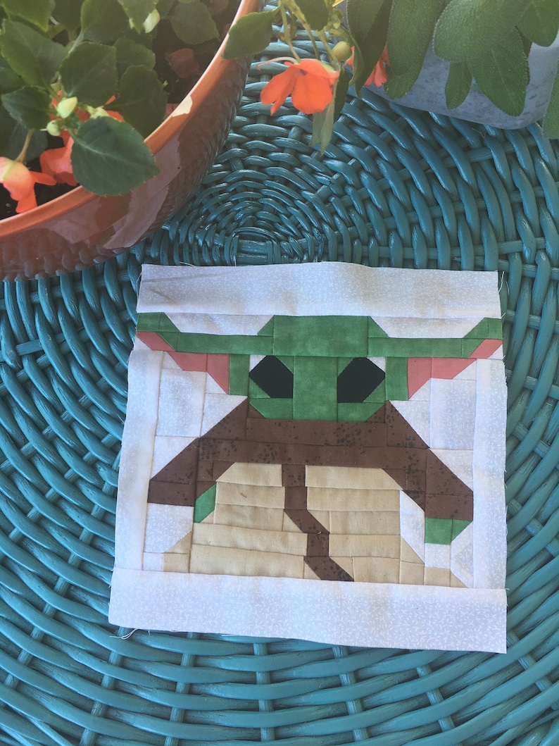 UPDATED Baby Alien PDF Quilt Block Pattern: Includes - Etsy Australia