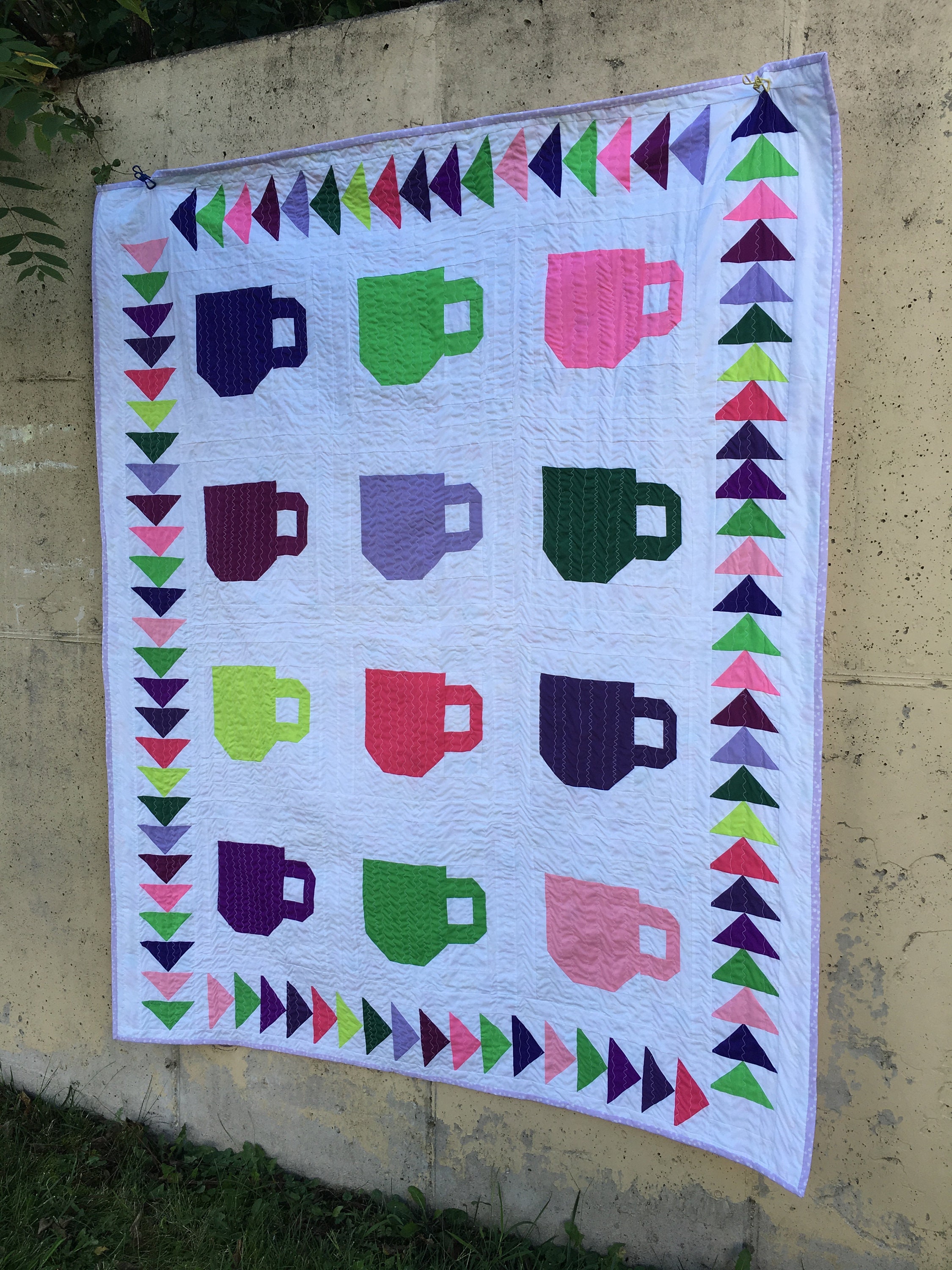 PDF Quilt Block Pattern: Mug- Includes Instructions for 6 Inch and 12 ...