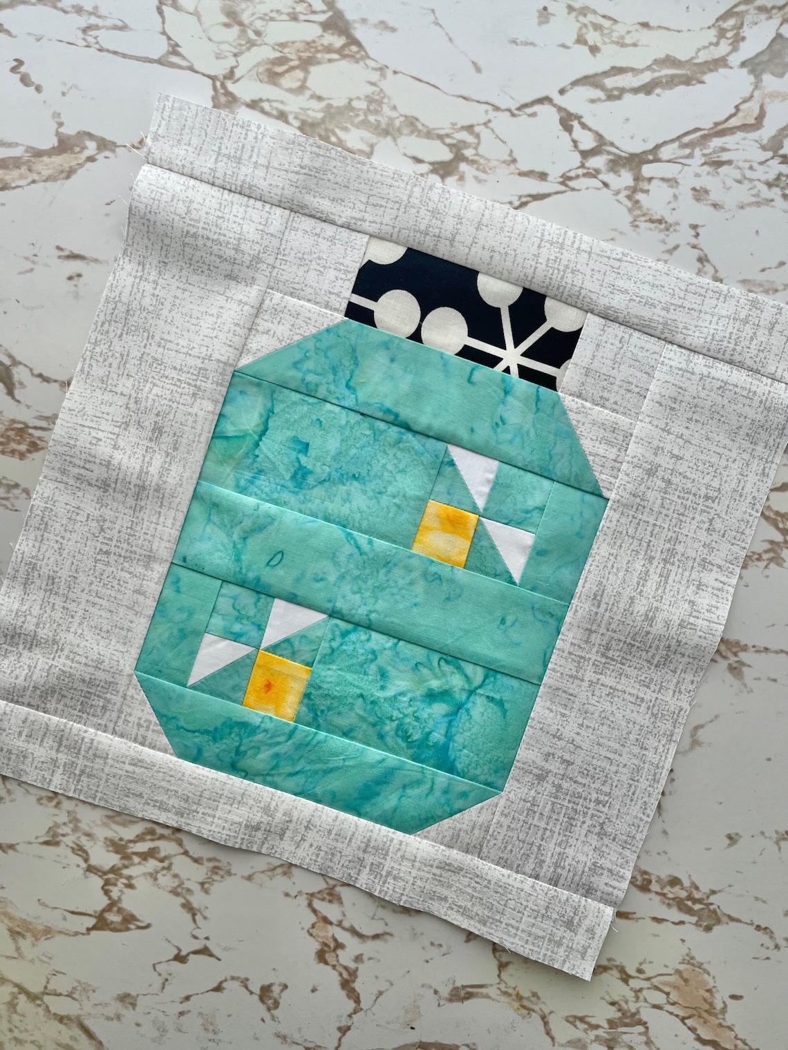 PDF Quilt Block Pattern: Bugs in a Jar You Choose 123 or 4 - Etsy