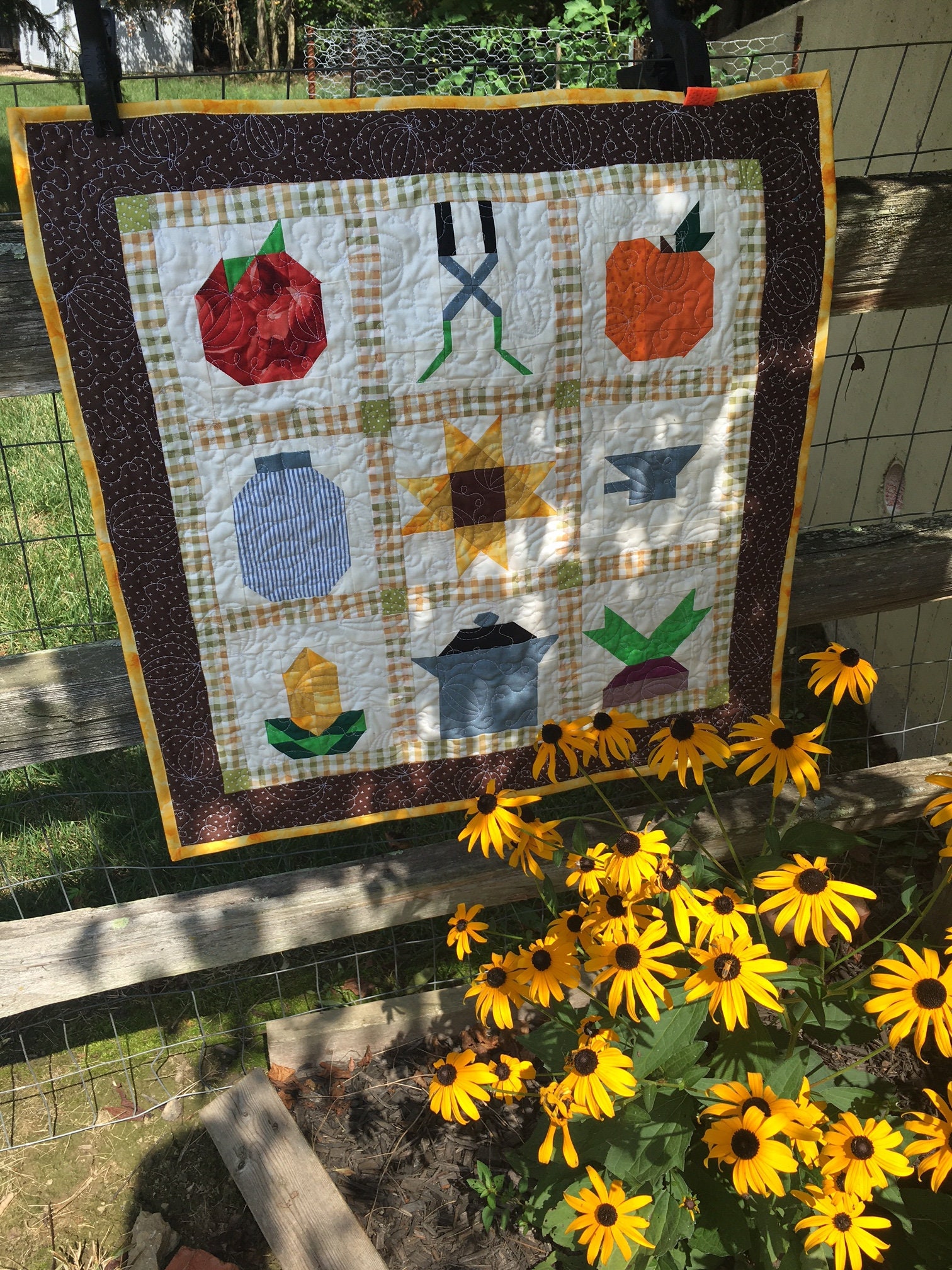 PDF Quilt Patterns: Harvest Quilt- Includes Instructions for 6 Inch and ...
