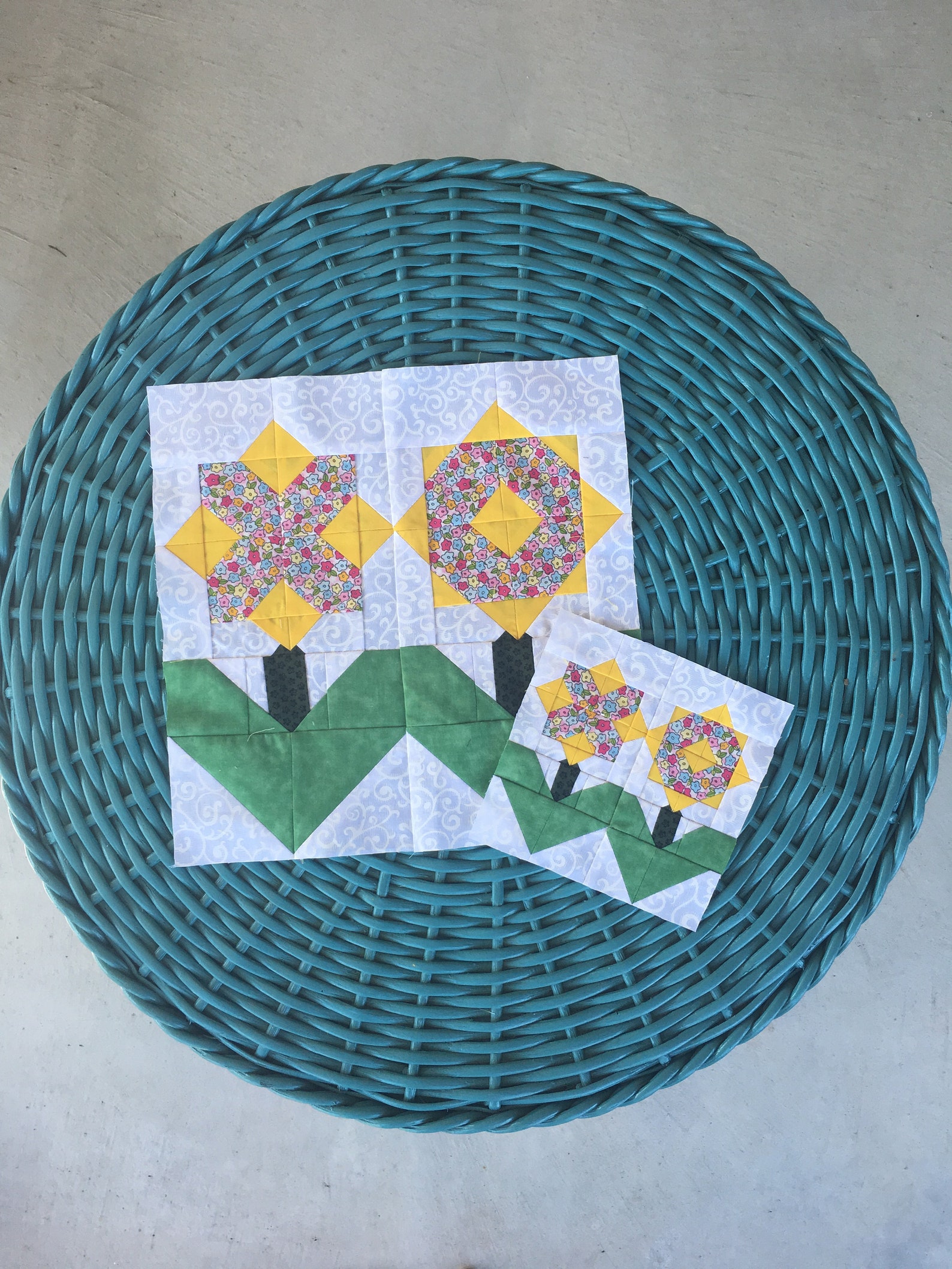 Flower Love XOXO PDF Quilt Block Pattern: - Includes Instructions for 6 ...