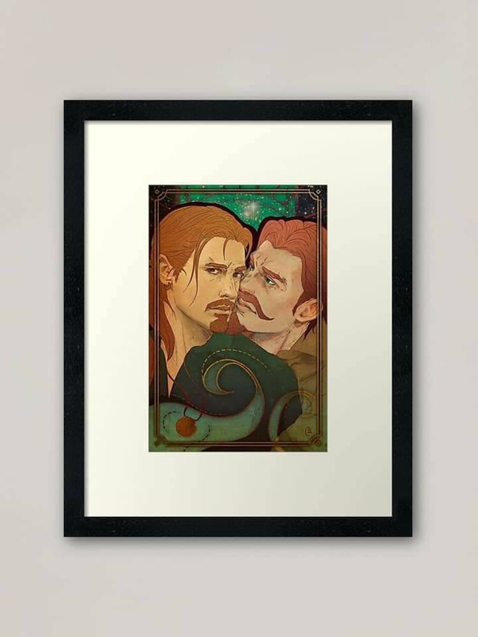 Flynn Fairwind & Mathias Shaw dans le style Art Nouveau World - Etsy France