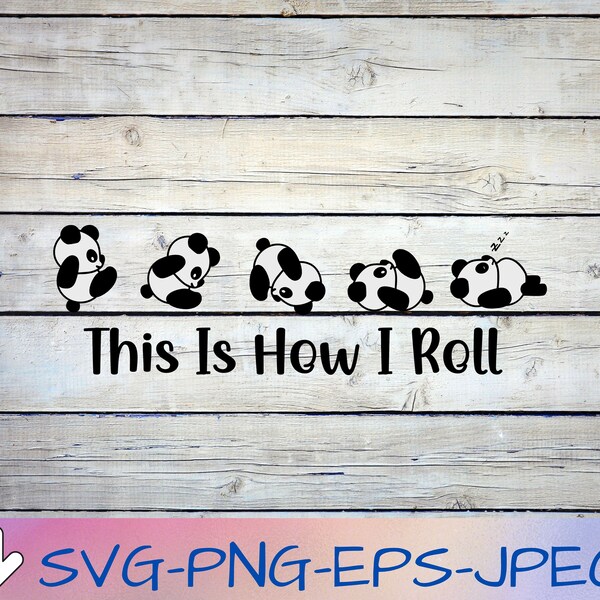 This is How I Roll Svg - Etsy