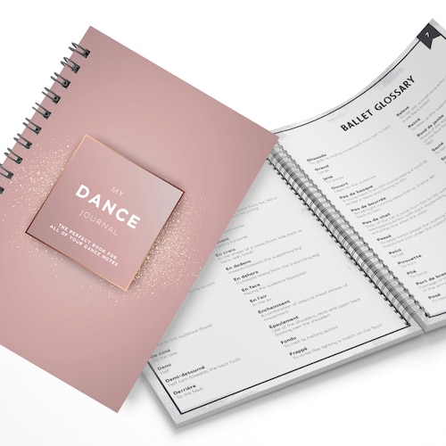 Dance Journal - Etsy