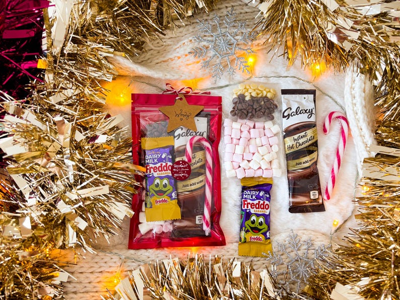 Christmas Hot Chocolate Gift | Christmas Eve Box Filler | Personalised ...