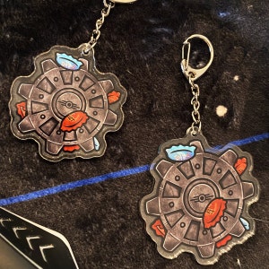 Fallout Vault Door Acrylic Charm - Etsy