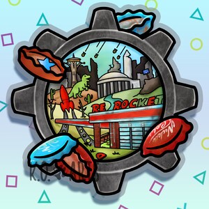 Fallout Vault Door Acrylic Charm - Etsy