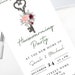 Key Themed Housewarming Invitation Template Digital Download - Etsy