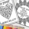 10 Naughty Adult Coloring Pages With Dirty Swear Words and Sexy Phrases ...